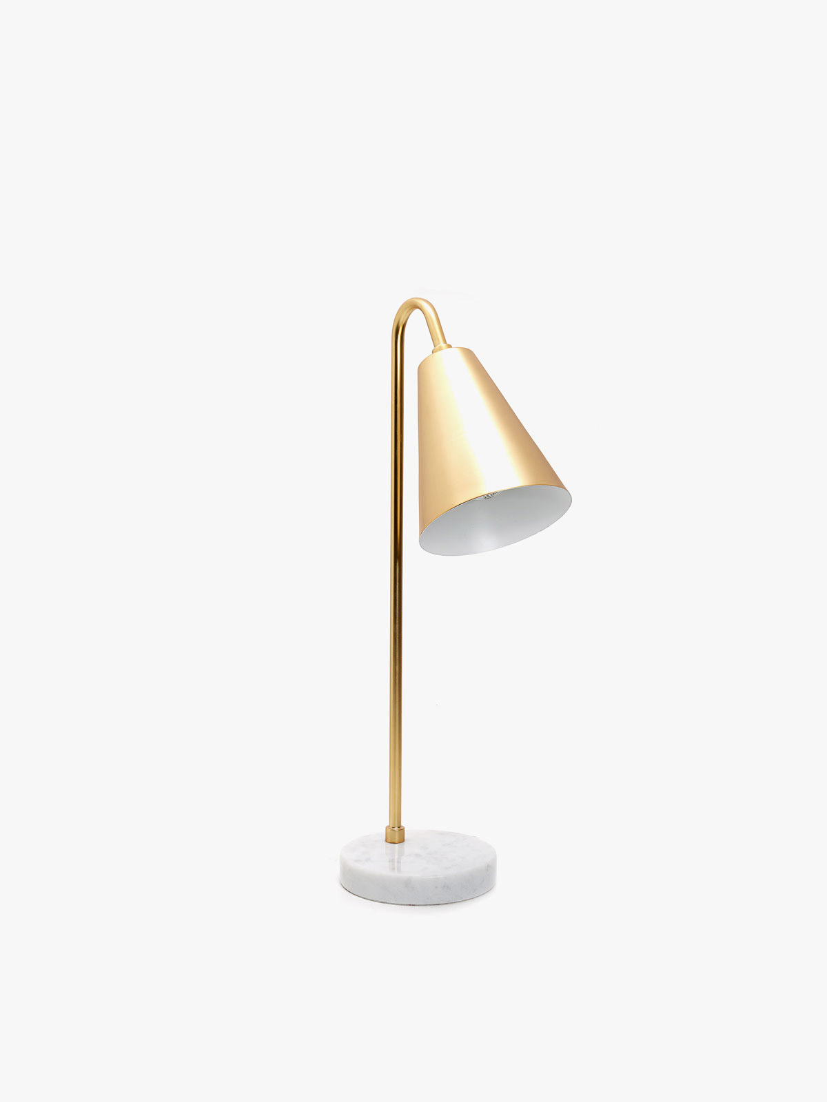 Metallic Gold Table Lamp - Wph Consultores